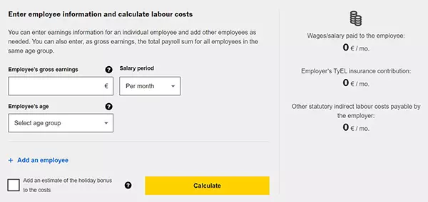 Wage calculator I Use the calculator to easily figure out the indirect ...
